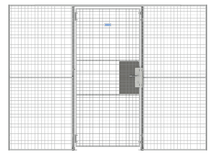 Edge Data Center Cage Fencing - Data Center Resources | Aisle ...
