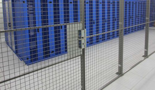 Edge Data Center Cage Fencing - Data Center Resources - Parts