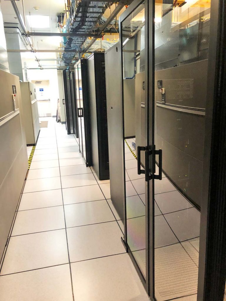 Double Sliding Containment Door - Data Center Resources - Parts
