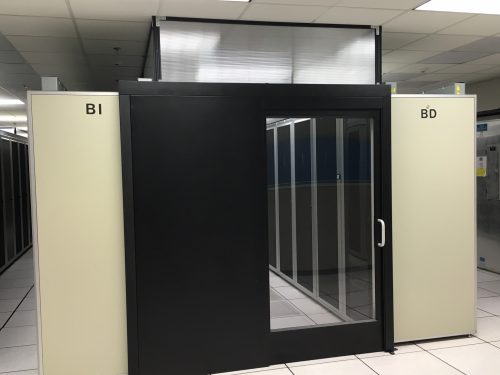 Deluxe Sliding Containment Door - Data Center Resources - Parts