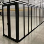Double Sliding Containment Door - Data Center Resources - Parts