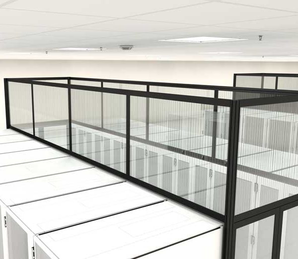Fixed Vertical Panels - Data Center Aisle Containment | Data Center ...